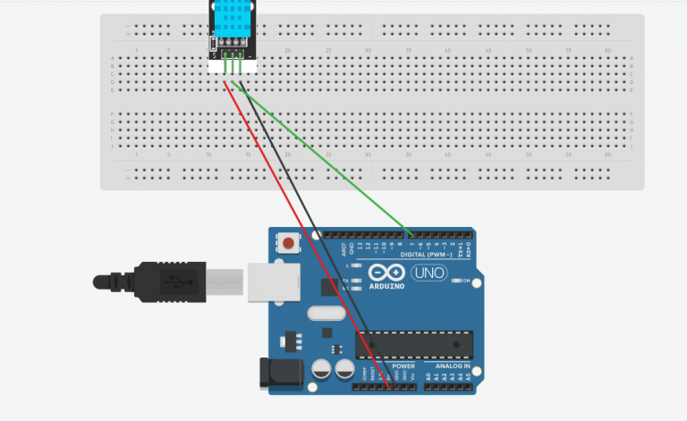 Display Temperature and Humidity with Arduino Uno - Prgmine