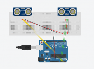 Display Distance from two Ultrasonic sensors with Arduino - Prgmine